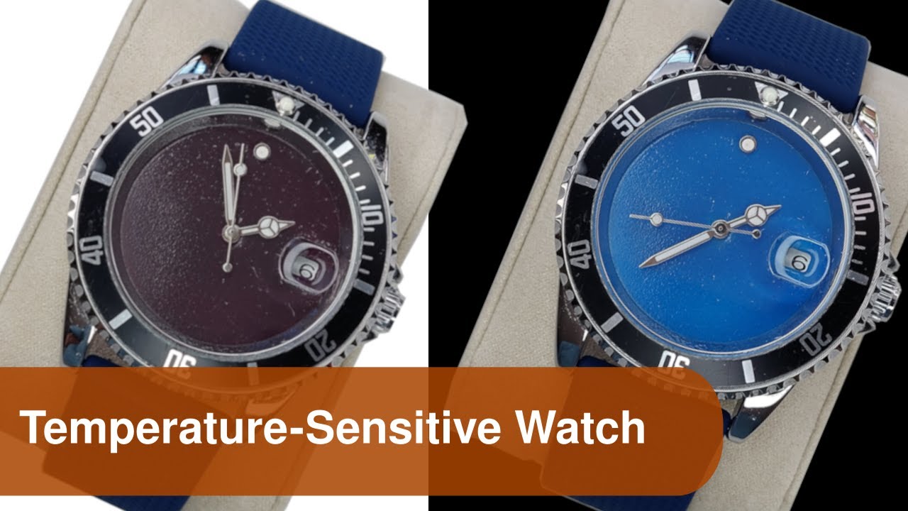 I Made a Temperature-Sensitive Color-Changing Watch - YouTube