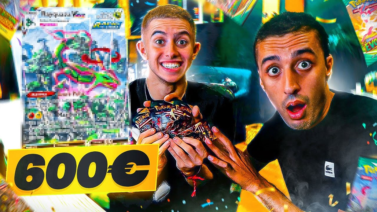 99% IMPOSSIBLE ON PACK UNE CARTE A 600€ DANS CETTE OUVERTURE POKEMON ...
