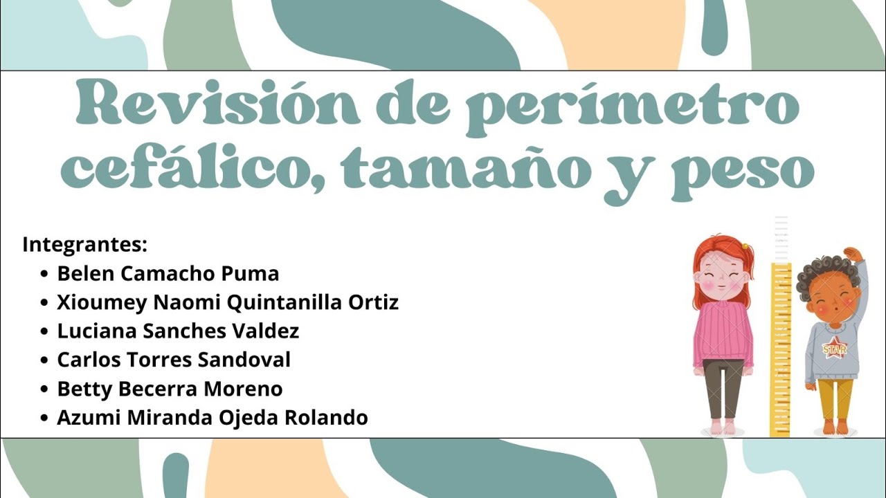 Revisión de Perímetro cefálico, tamaño y peso - YouTube