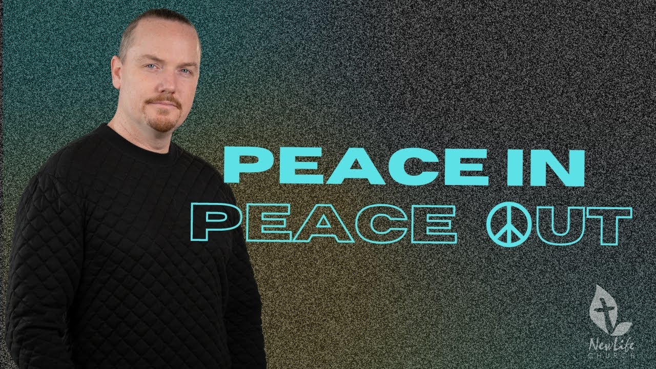 PEACE IN PEACE OUT Sermon | Pastor Mathew Feeley & Worship Leader ...