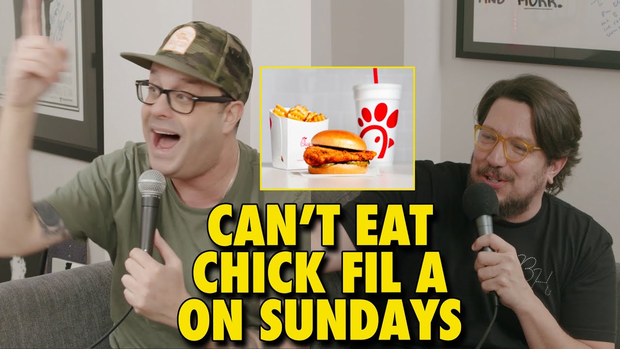 Can't Eat Chick-fil-A on Sundays | Sal Vulcano & Joe DeRosa : Taste Buds - Clips - YouTube