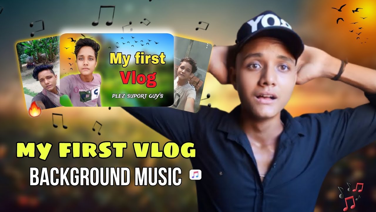 My first vlog || Background music & mini vlog || background music ...