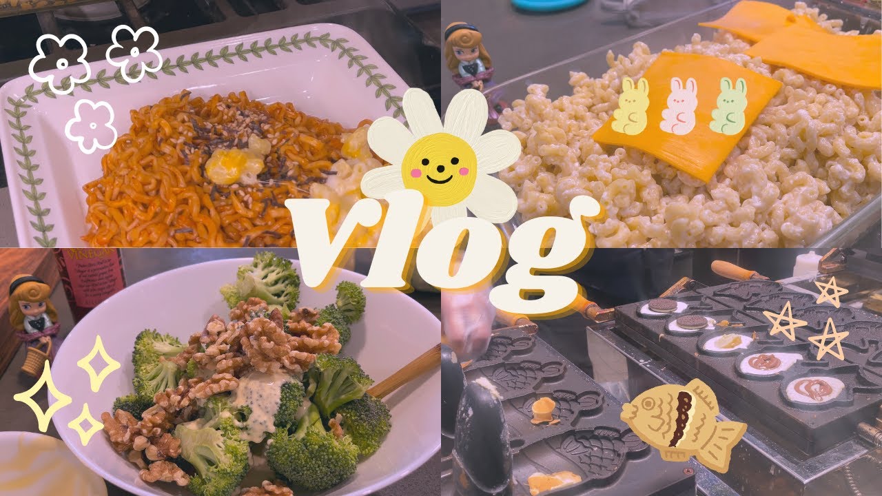 ENG [CALI VLOG🇺🇸] Homecook vlog, Baby's first swimming, bibimbab, somi ...