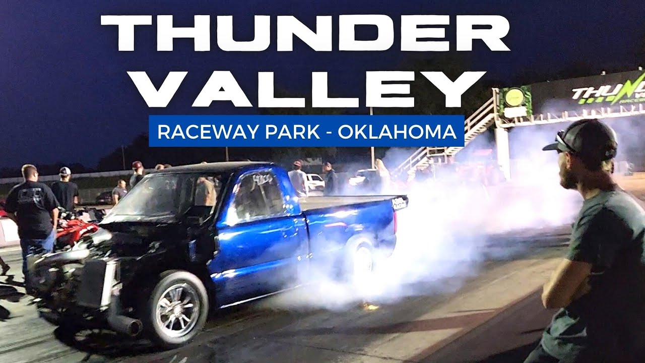 Checking Out Races at Thunder Valley Raceway - YouTube