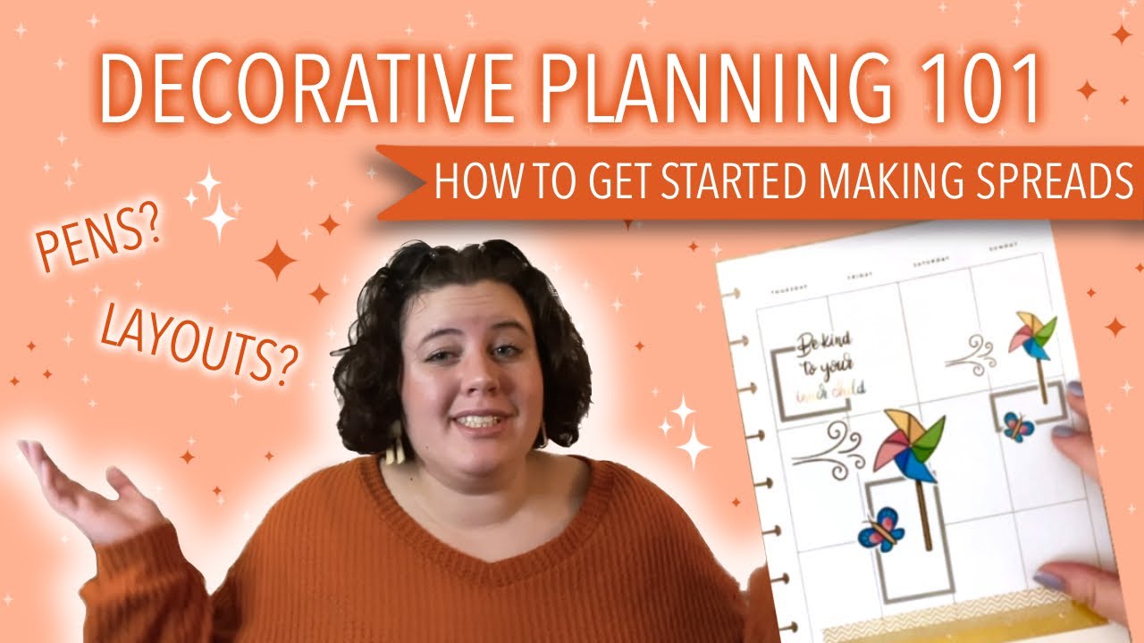 Decorative Planning 101 - YouTube
