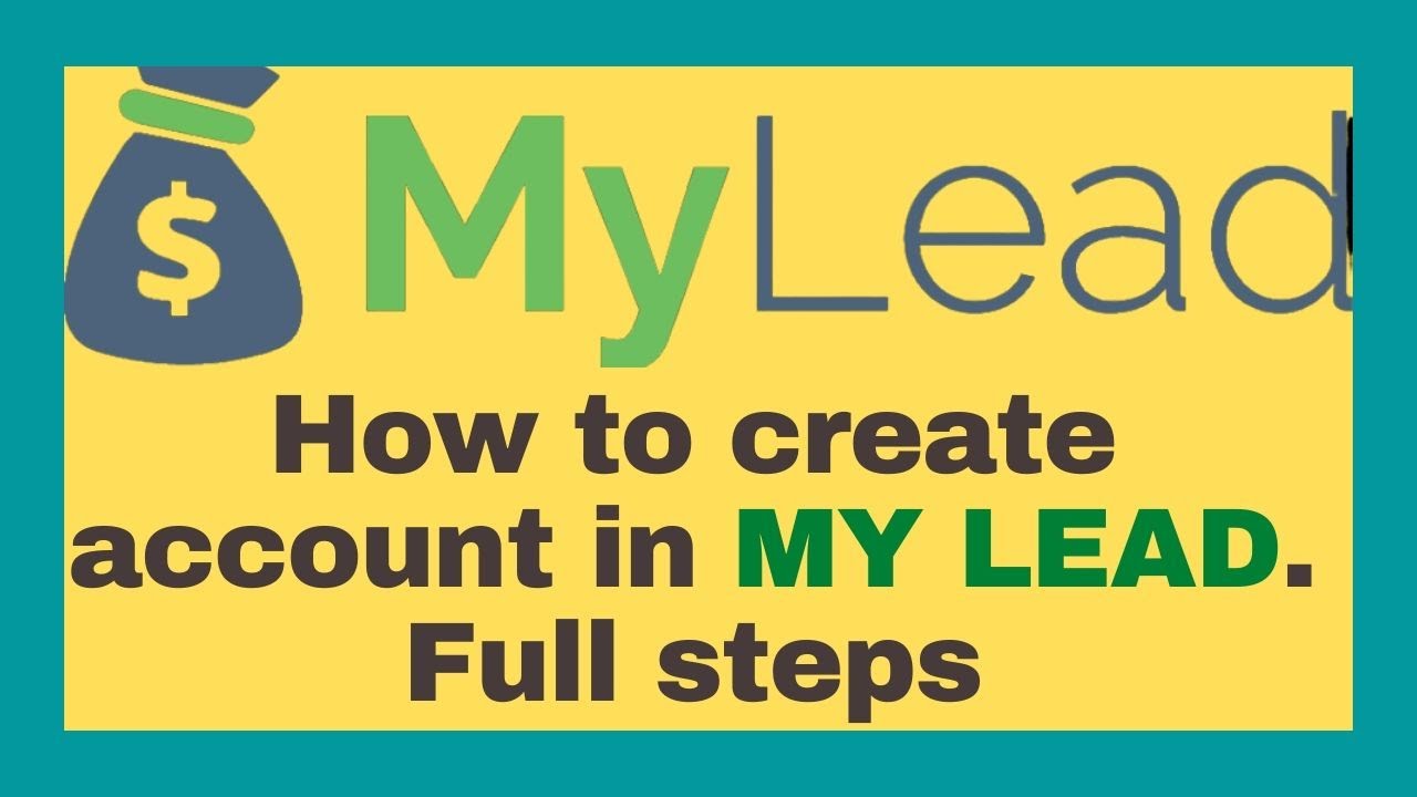 How to create account in MY LEAD | Full steps | CPA Guideline for ...