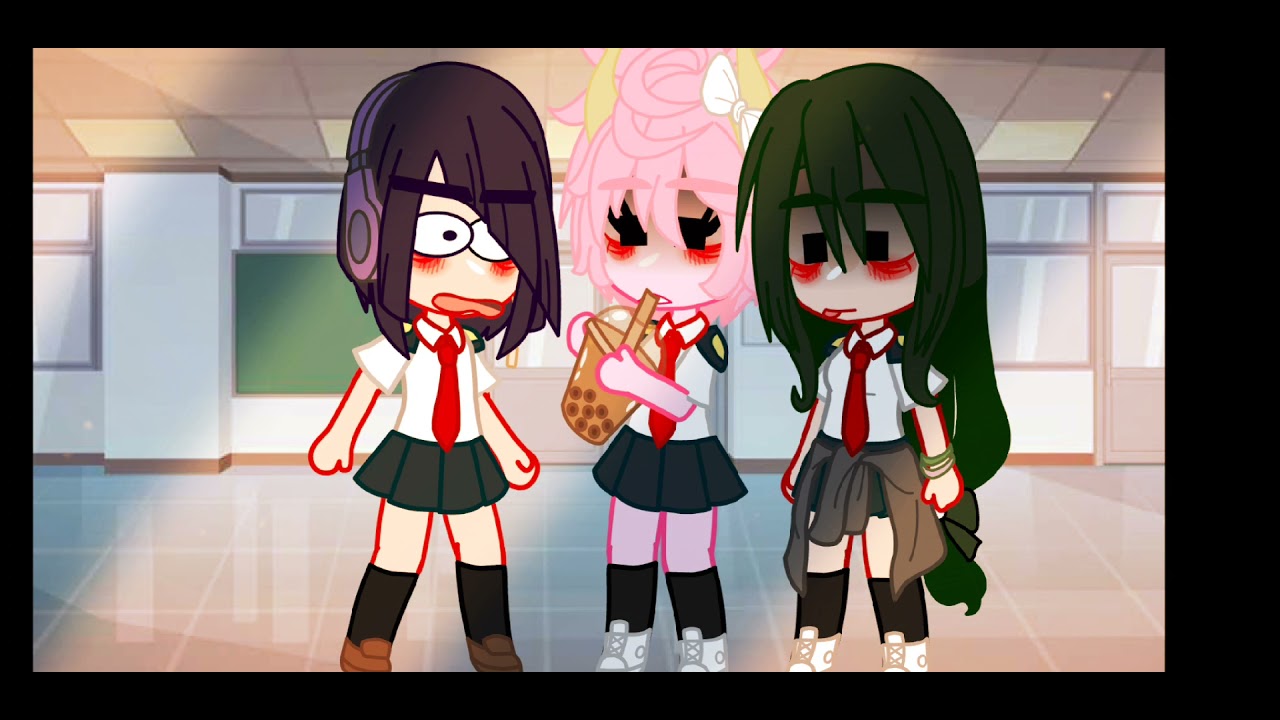 I think I'm straight now. {MomoJiro🖤💜} {Ft. Mina, Tsuyu, Jiro ...