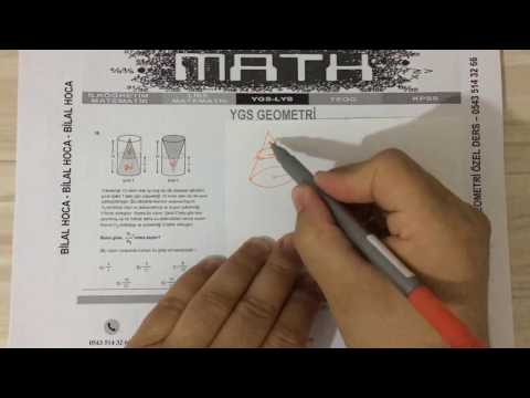 2017 YGS GEOMETRİ ÇÖZÜMLERİ (38-40)