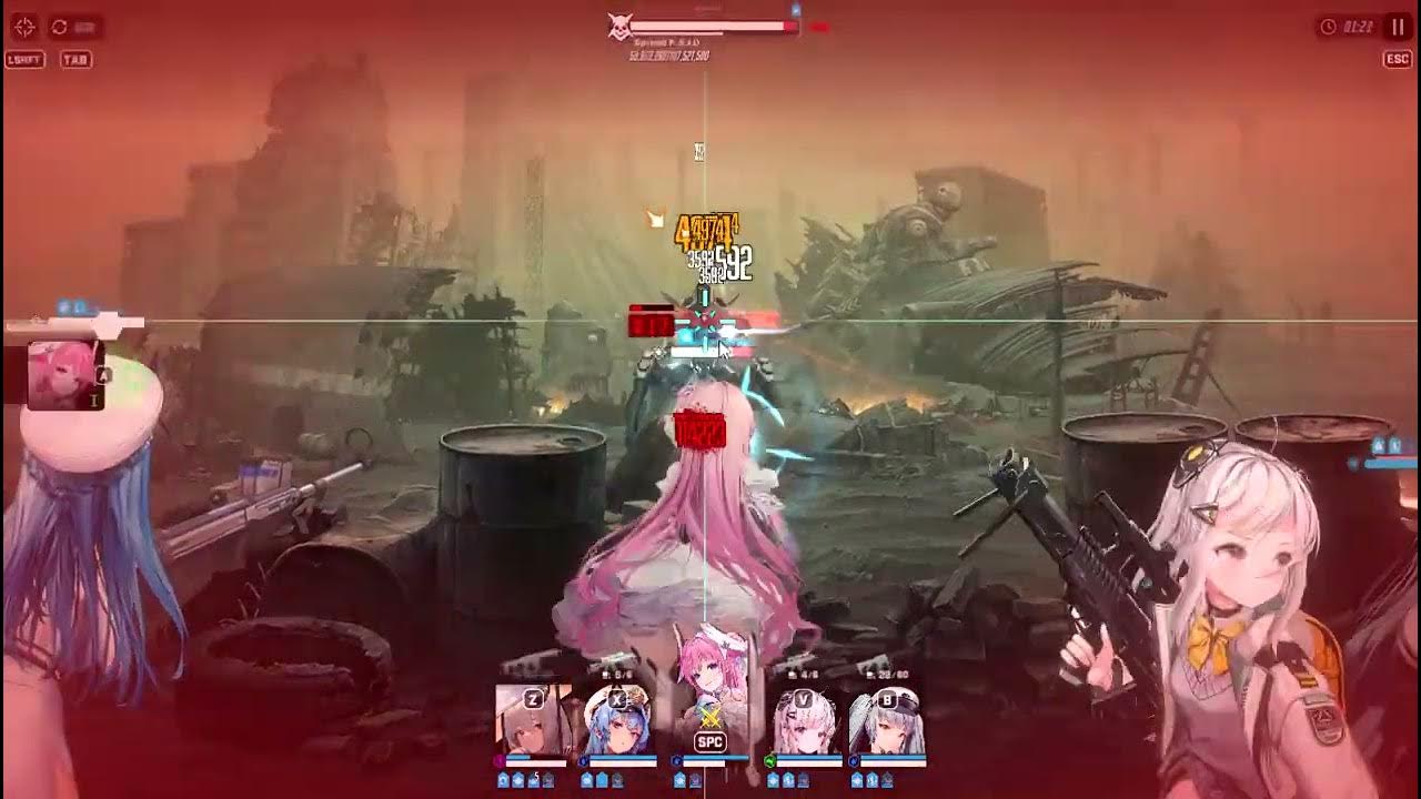 Union Raid [Nikke] Boss II Speard With Dorothy - YouTube