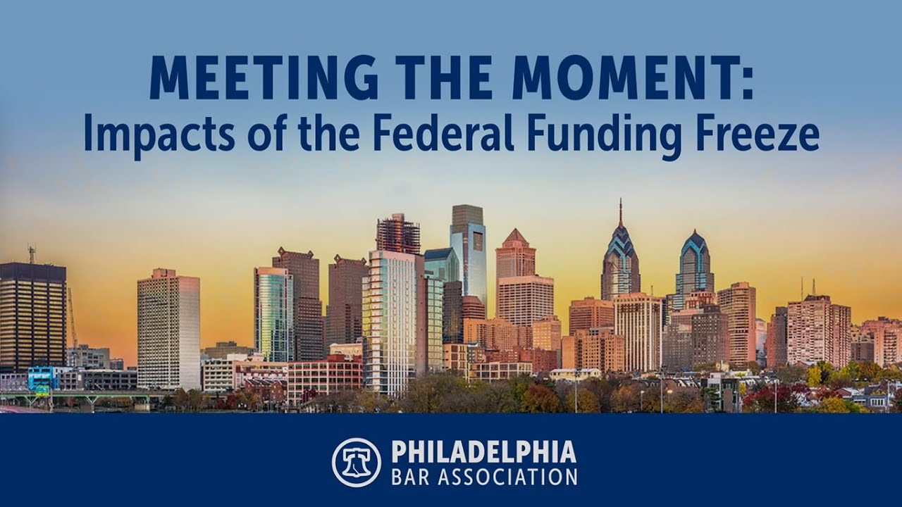 Meeting the Moment: Impacts of the Federal Funding Freeze - YouTube