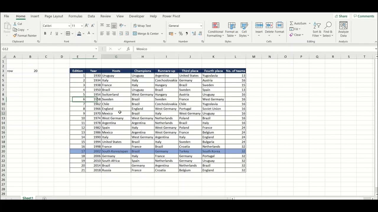 Highlight Selected Row In Excel Table YouTube highlight-selected-row-in-excel-table-youtube