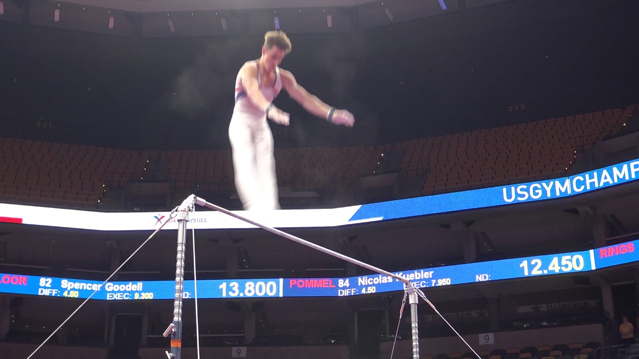 Michael Jaroh - High Bar – 2018 U.S. Gymnastics Championships – Junior ...