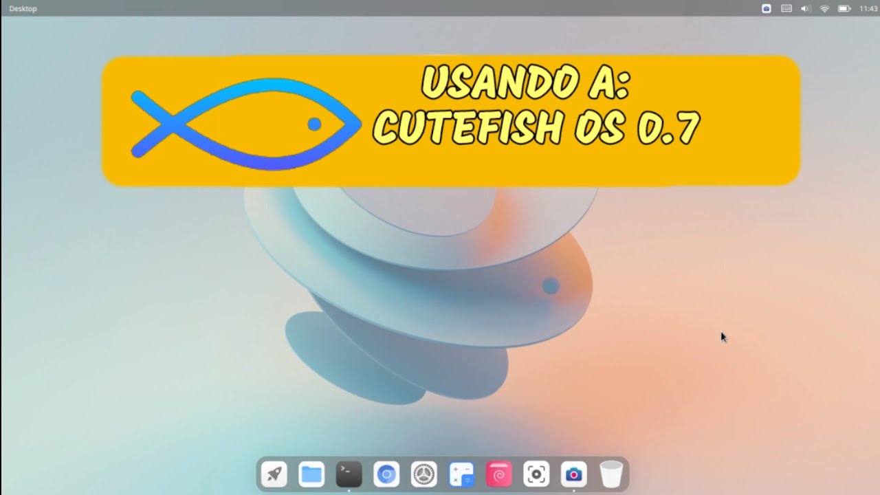Usando a Cutefish OS 0.7 - YouTube