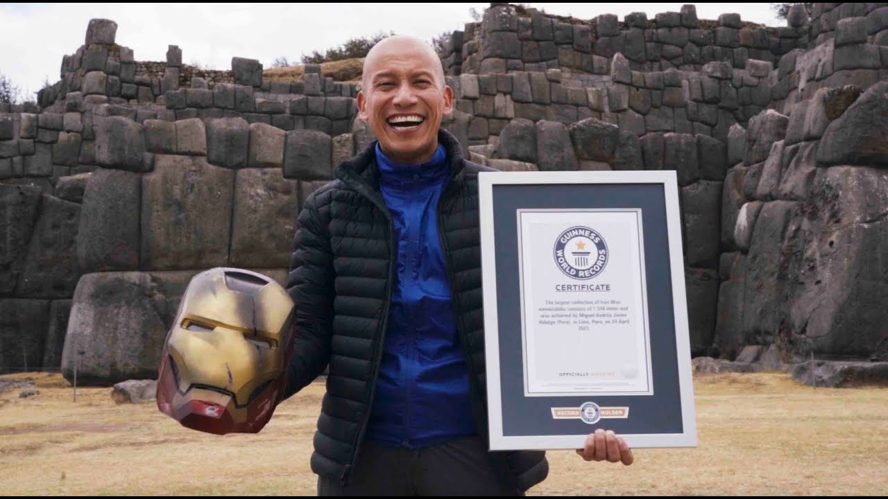 Guinness World Record | Presentation | Iron Man Collection - YouTube