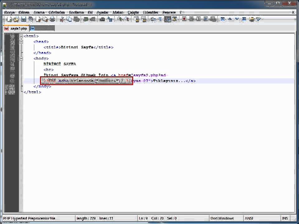 Urlencode ve Urldecode - YouTube