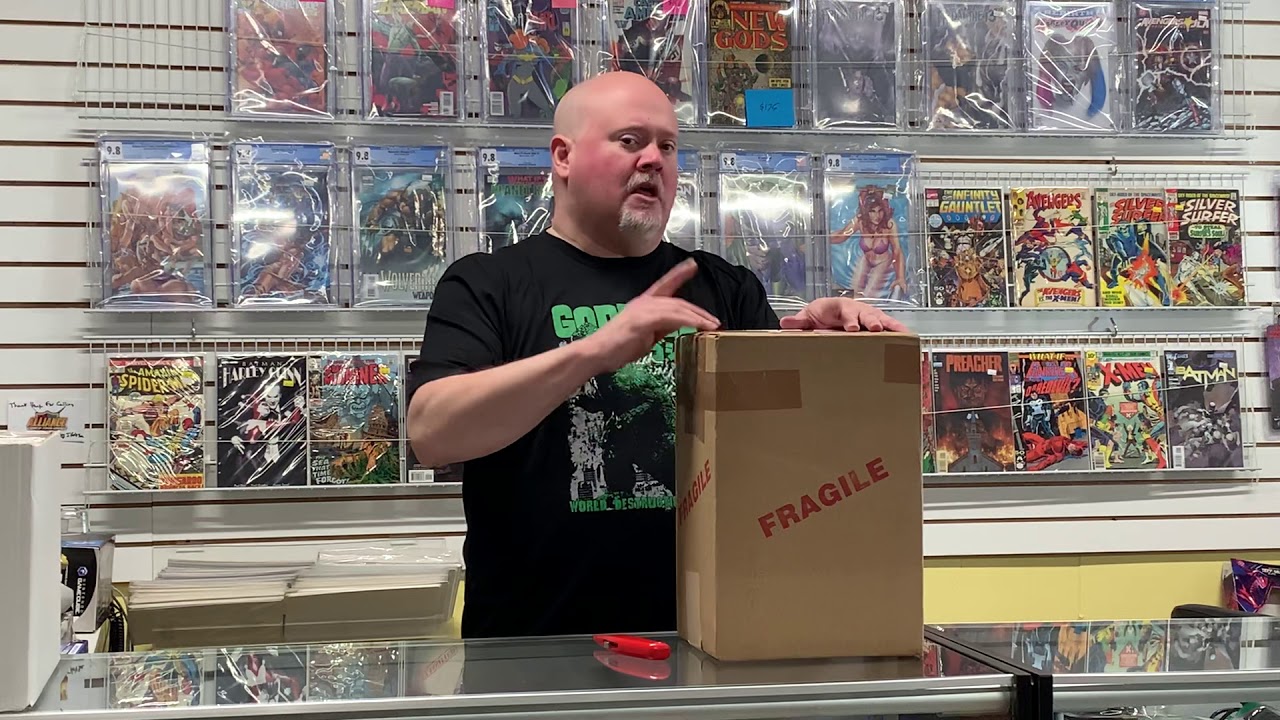 A great box of CGC Graded Comic Books! Marvel DC Batman and more! - YouTube