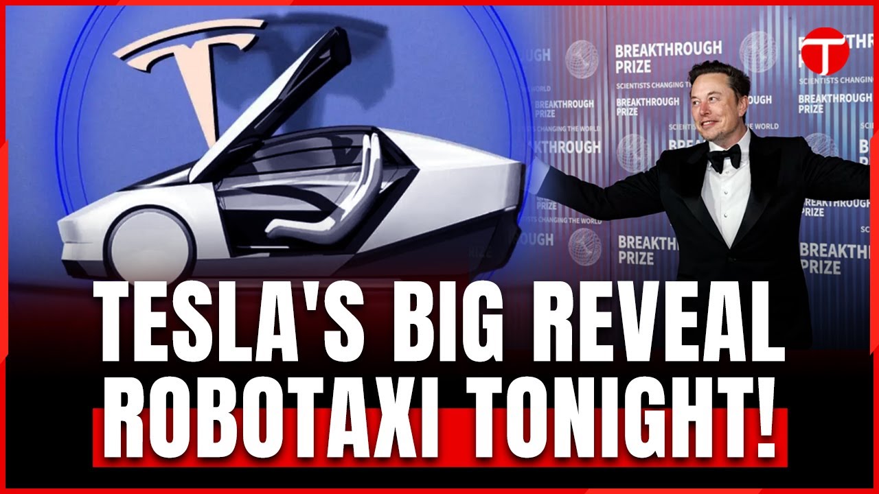 Elon Musk to Unveil 'Cybercab' at Tesla Robotaxi Event - YouTube