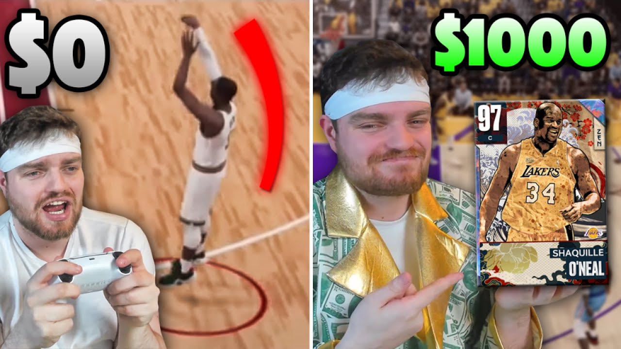 $0 vs $1000 NBA 2k23 Experience - YouTube