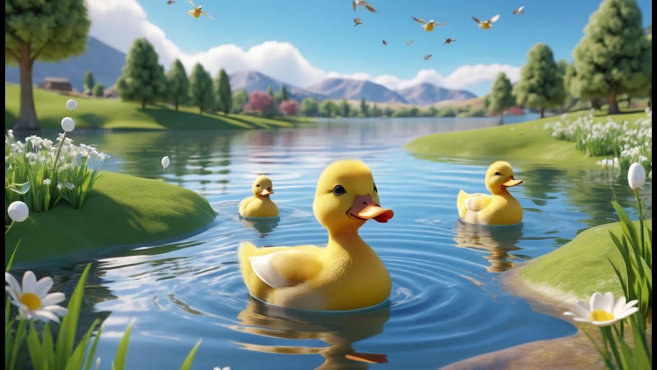 Ducks Go Quack and Fish Go Swish | Fun Animal Sound Song for Kids ...