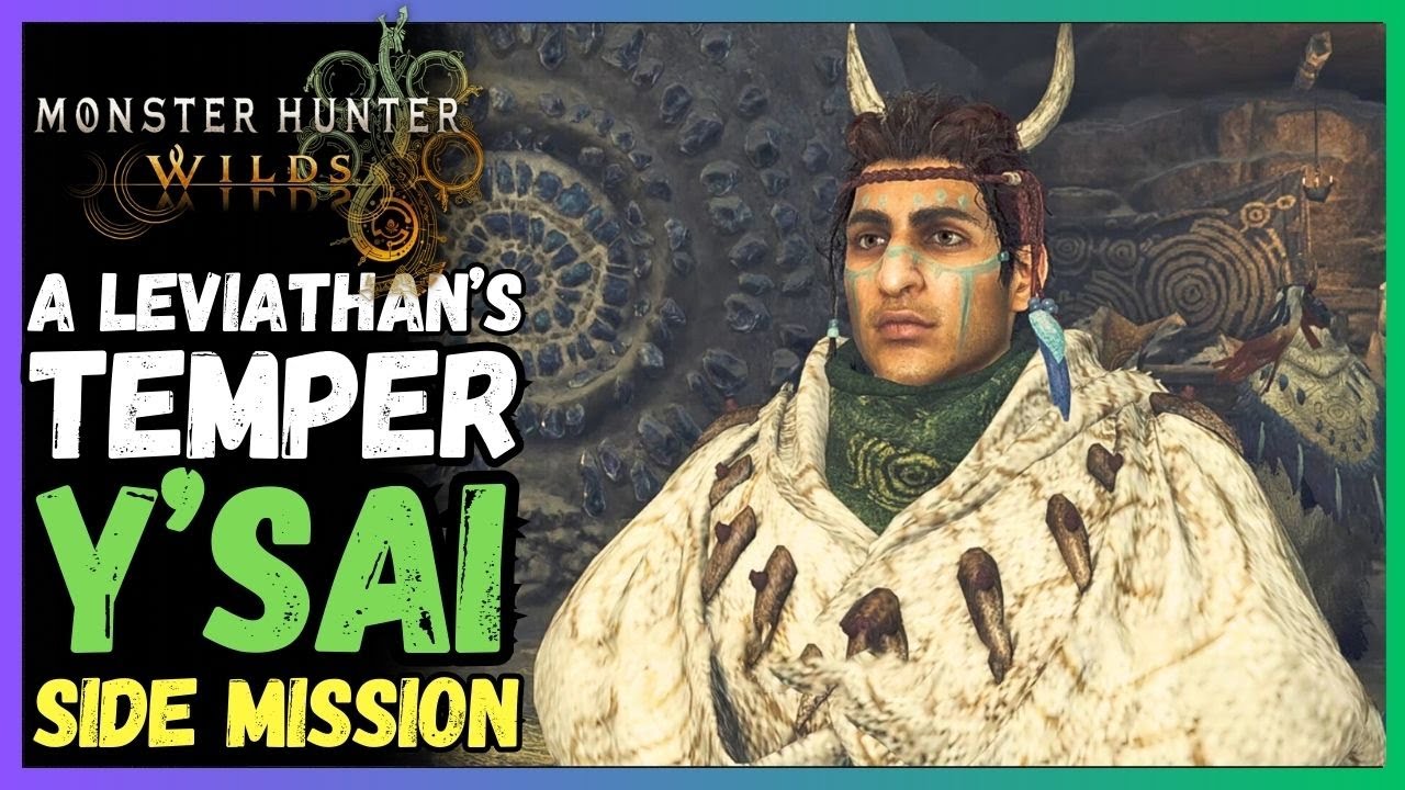 A Leviathan's Temper side mission in Monster Hunter Wilds - YouTube