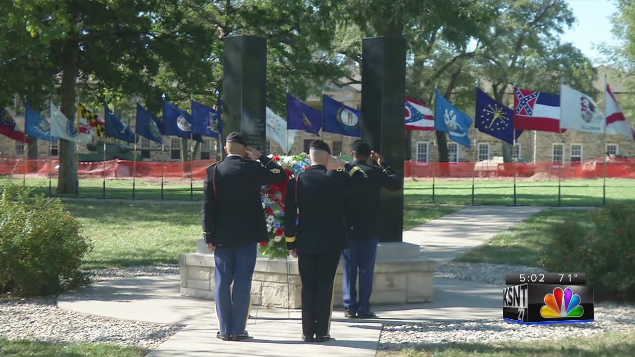 Fort Riley 9/11 Commemoration Ceremony - YouTube