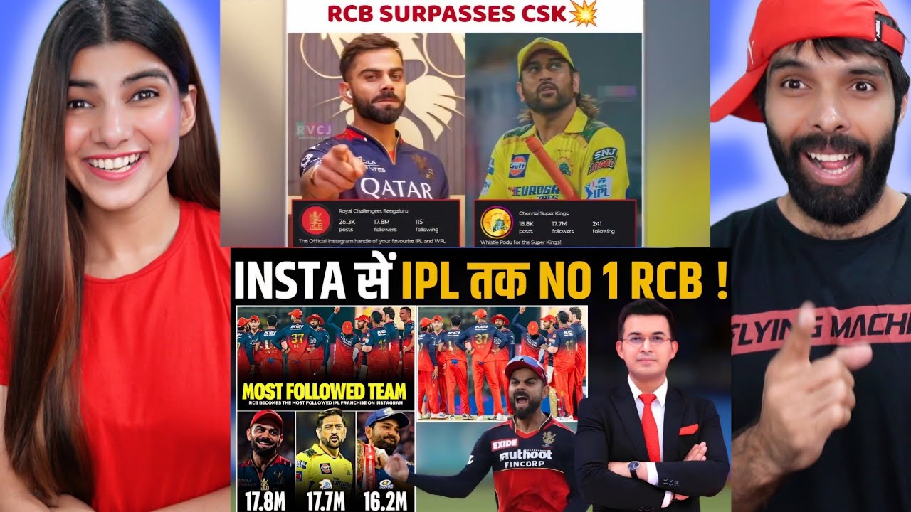 RCB become the most followed franchise on Instagram, overtake CSK ...