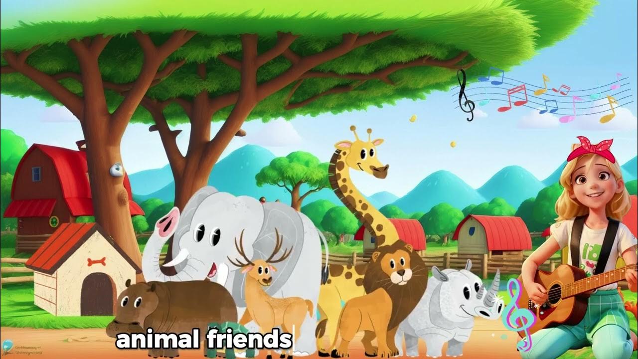 Animal Friends Everywhere! | Baby Song Official | Nursery Rhymes, Sing ...