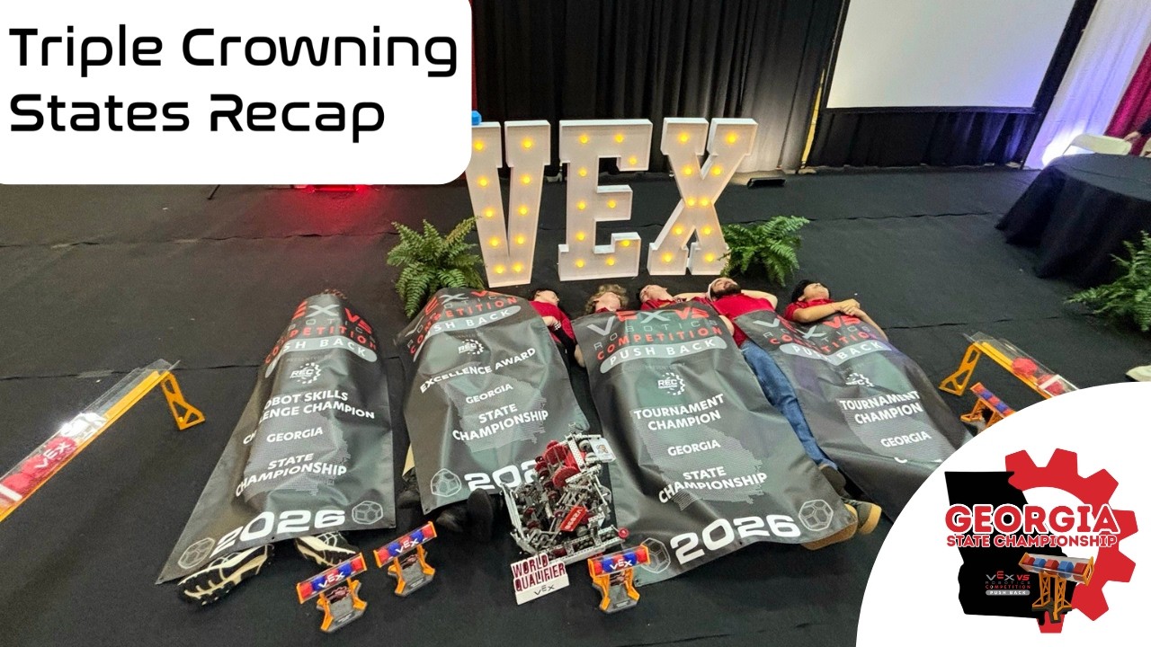 Vex Push Back | 8682A Triple Crowning Ga State - YouTube
