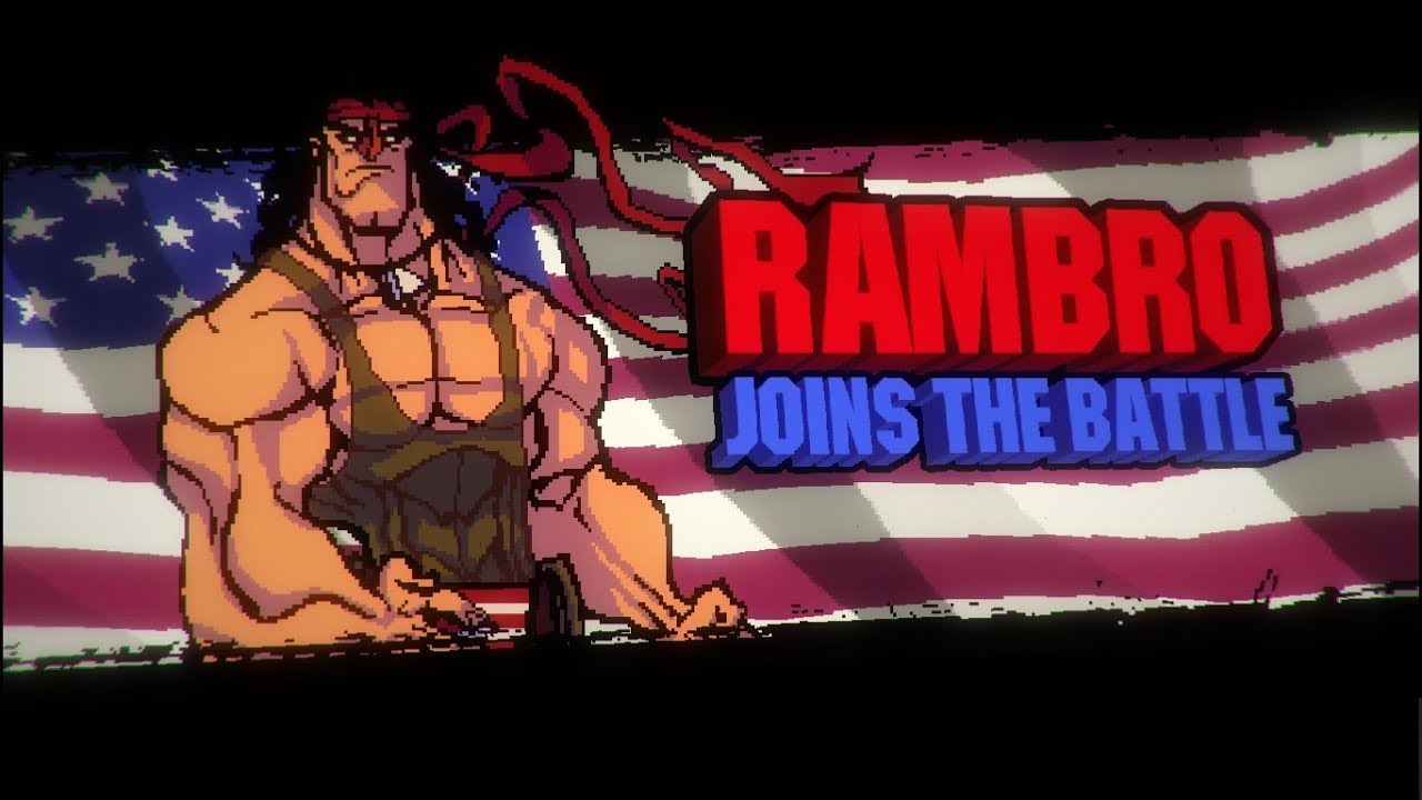 Broforce campaign(normal) RAMBRO Only 1-8 - YouTube