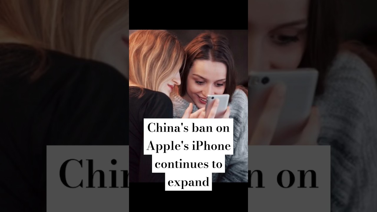 China's ban on Apple's iPhone continues to expand - YouTube