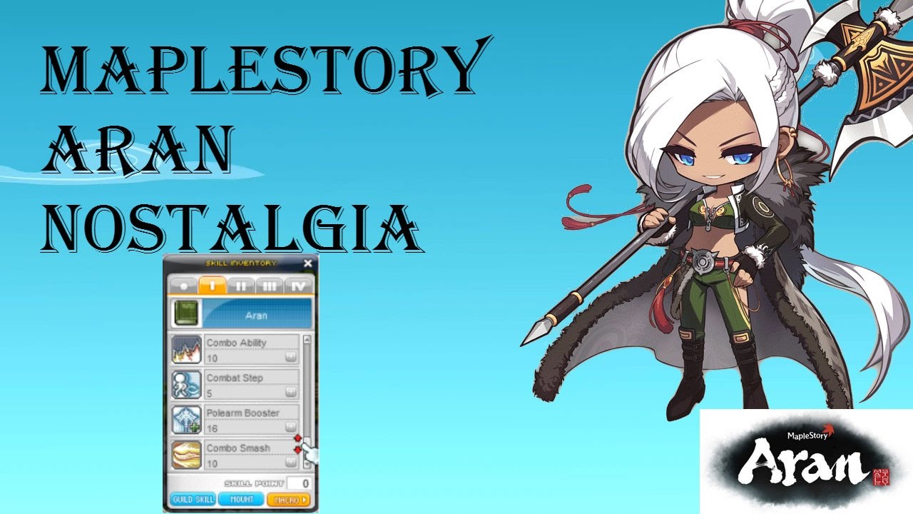 Maplestory Reboot Aran Playthrough (Lvl 1-10) - YouTube