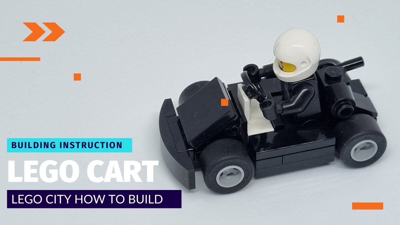 Lego Cart Building Instruction - Lego City How To Build - YouTube