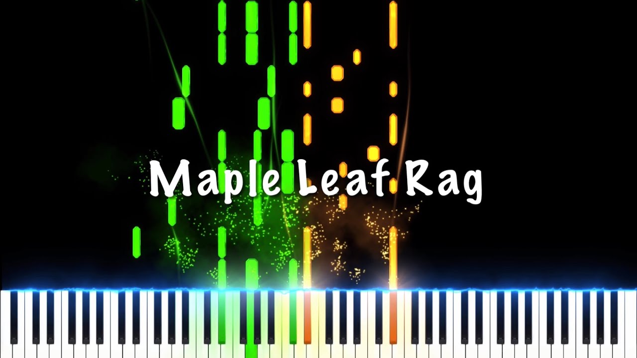 Scott Joplin Maple Leaf Rag Piano Tutorial - YouTube