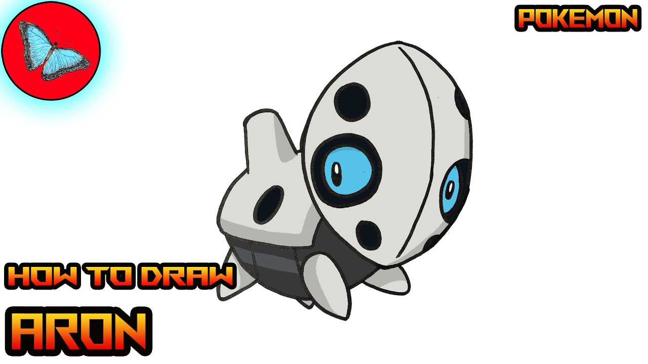 How To Draw Pokemon - Aron - YouTube