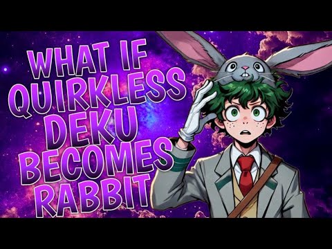 What If Quirkless Deku Becomes Rabbit Movie - YouTube