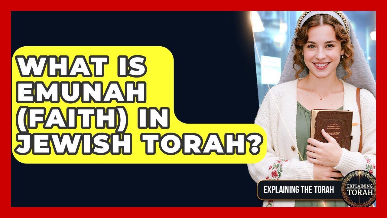 What Is Emunah (Faith) In Jewish Torah? - Explaining The Torah - YouTube