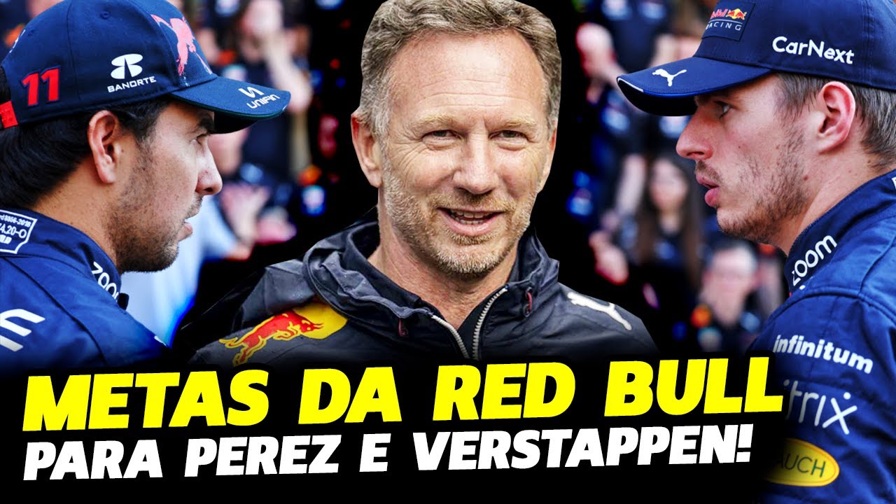 RED BULL TRAÇA METAS PARA VERSTAPPEN E PEREZ EM 2024 | FÓRMULA 1 | GP ...
