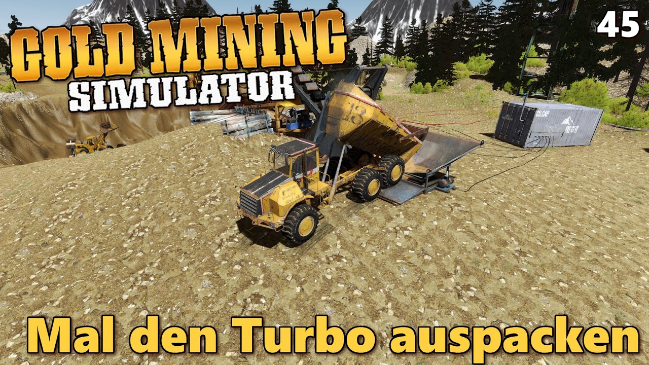 Gold Mining Simulator Gold Rush #45 Mal den Turbo auspacken I gameplay ...