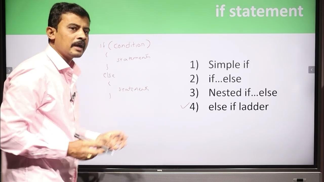 if Statements in C Programming part II | teluguwebguru - YouTube