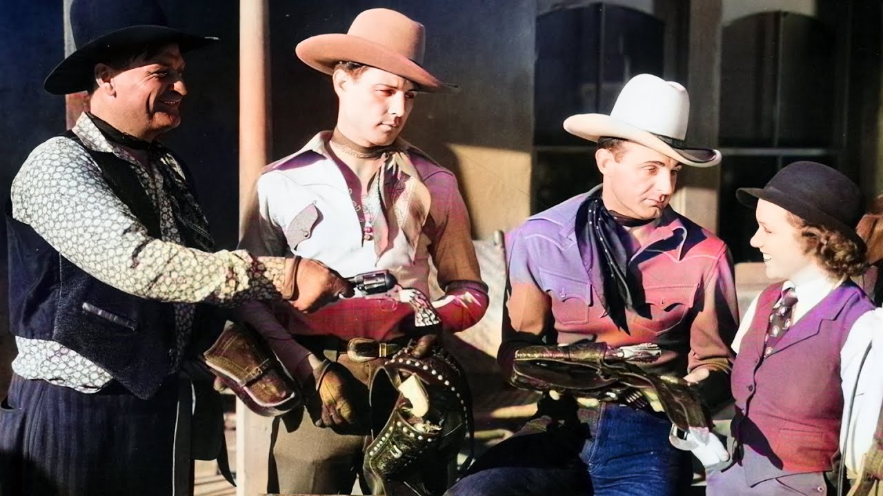 COME ON, COWBOYS // Full Free Classic Western Movie // Robert ...