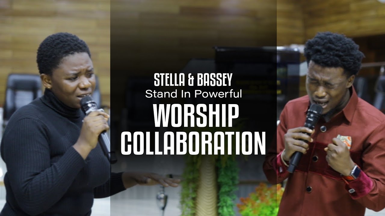 OMG 😲WHAT A POWERFUL WORSHIP COLLABORATION FROM STELLA & BASSEY - YouTube