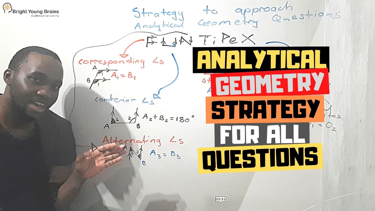Strategy To Approach All Analytical And Euclidean Geometry Questions ...