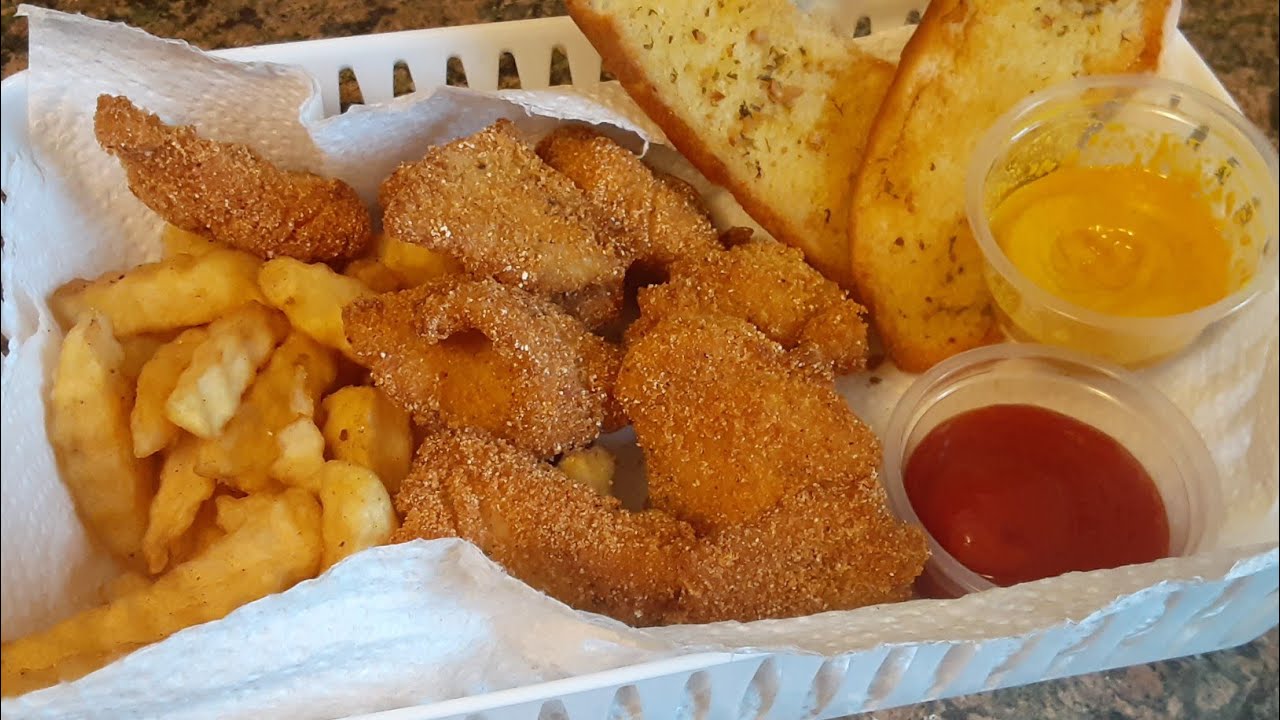 What’s for dinner ~ Swai fish nuggets garlic bread and fries - YouTube