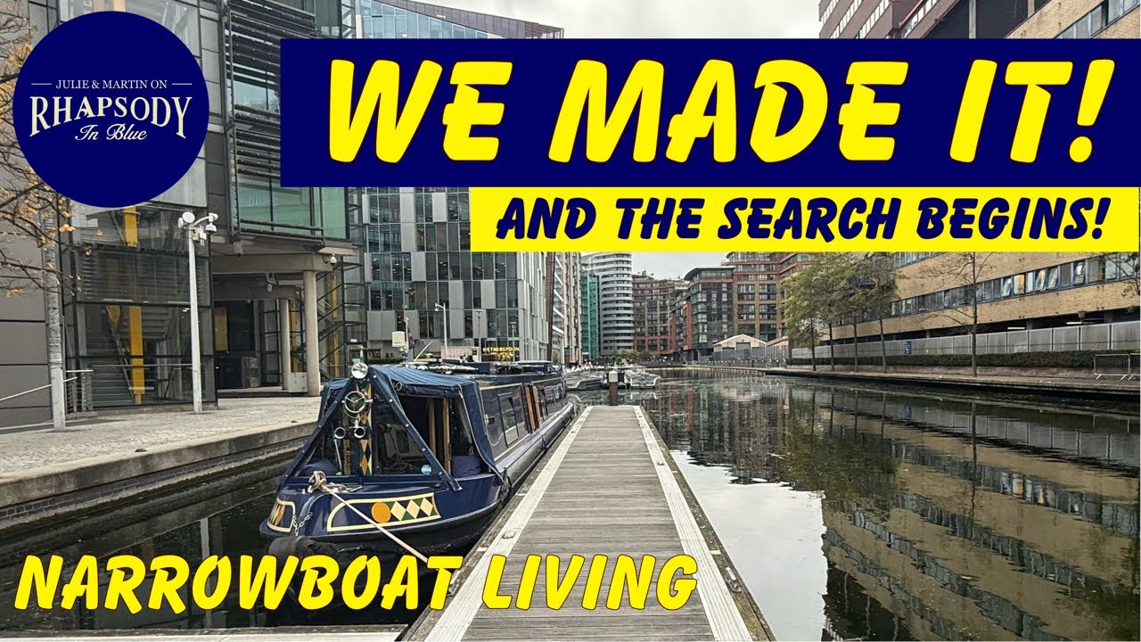 We Moored Our HOME in LONDON … Now Let The Search Begin! | NARROWBOAT ...