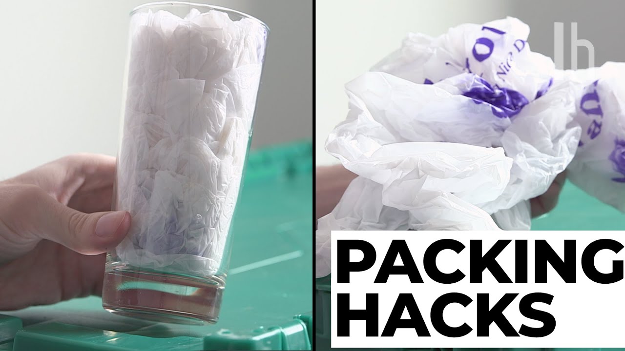 How to Pack Small, Tricky Items While Moving - YouTube