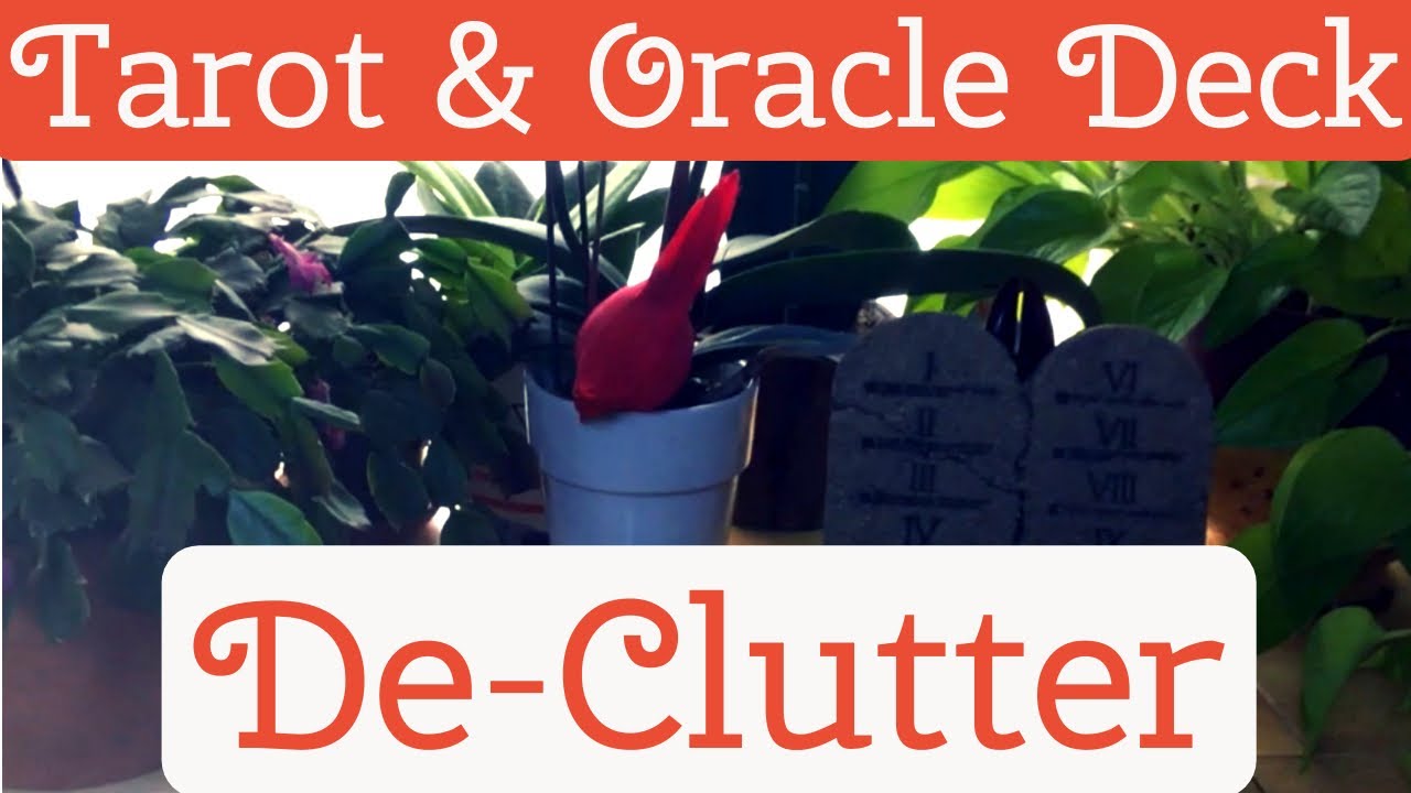 Tarot & Oracle Deck De Clutter~What's Left? - YouTube