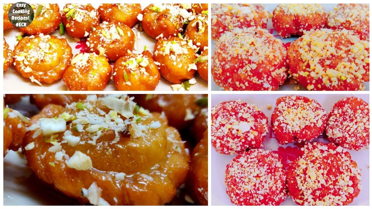 Badusha Sweet | 2 colors Badusha Sweet Recipe in Tamil & English | How ...