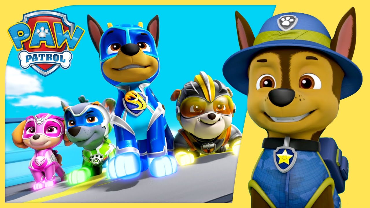 Over 1 Hour of Chase Rescues Missions! 🚨 | PAW Patrol | Cartoons for ...