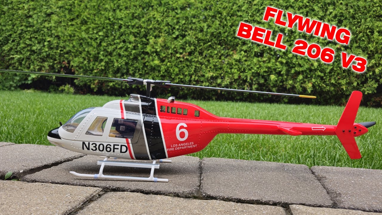 Flywing Bell 206 v3 - YouTube