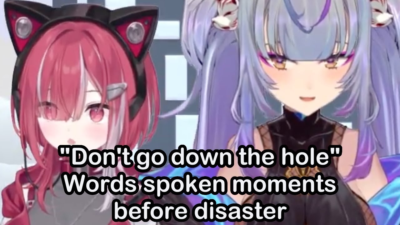 "Don't go down the hole" Words spoken moments before disaster - YouTube